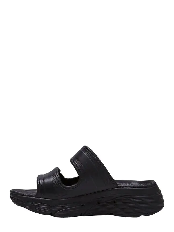 Sketchers Max Cushioning Foamies Slip-on Sandals - Black