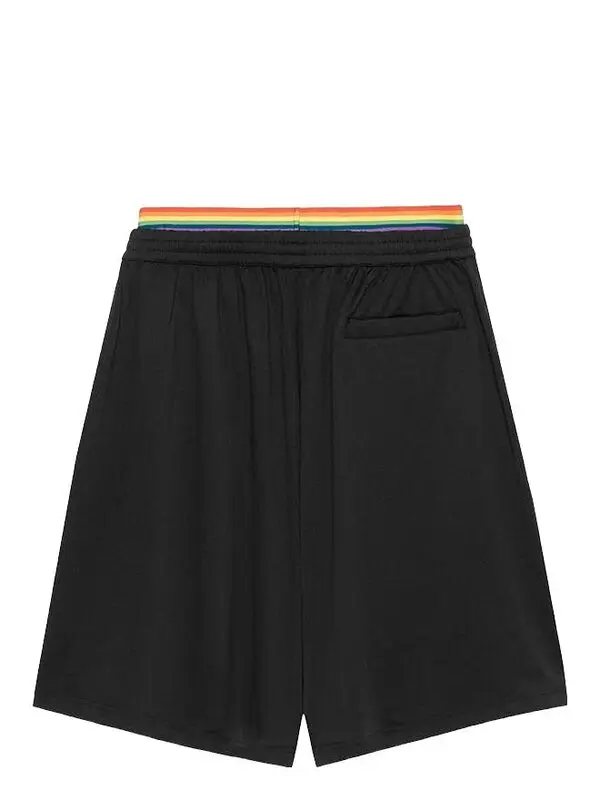 Balenciaga Pride 22 Swim Shorts - Black