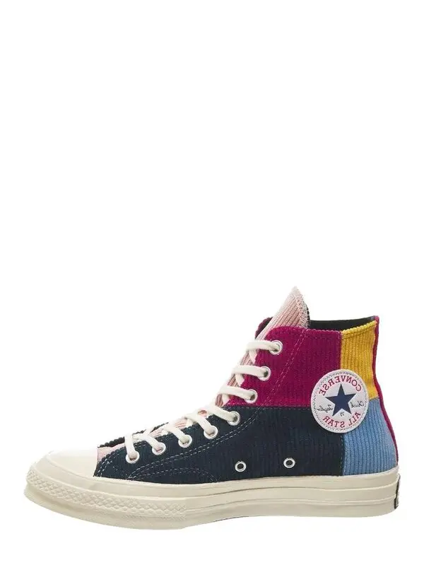 CONVERSE Chuck 70 High Top Corduroy Sneakers - Blue/red