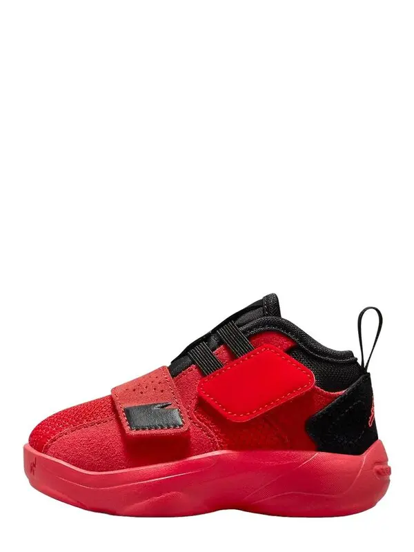 JORDAN Zion 2 Suede Gum Low Top Sneakers - Red