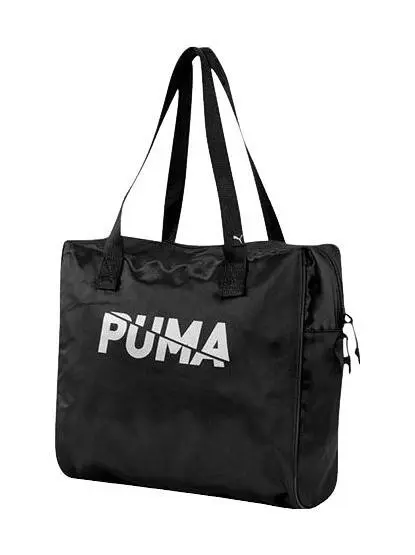PUMA Core Base Large Shopper Bag - Black/white