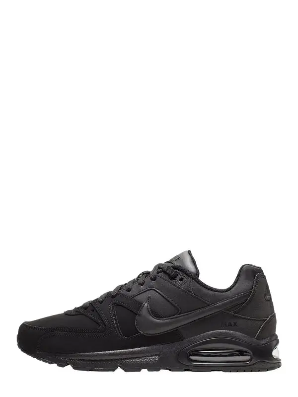 Nike Max Command Leather Sneakers - Black