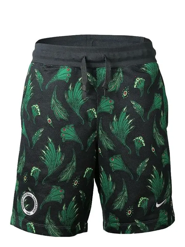 Nike Alumni Nigeria Printing Casual Shorts - Green