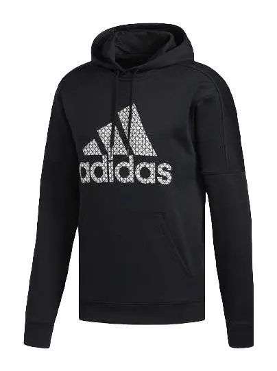 Adidas Training Sports Pullover Hoodie - Black