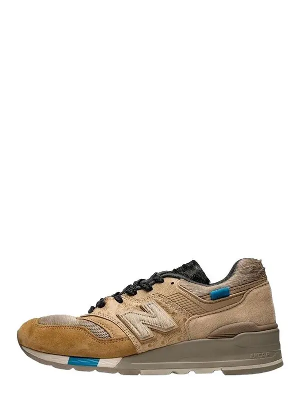 NEW BALANCE X Kith X Nonnative 997 "dune" Sneakers - Brown/yellow/black