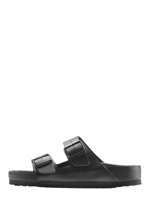 BIRKENSTOCK Arizona Leather Sandals - Black