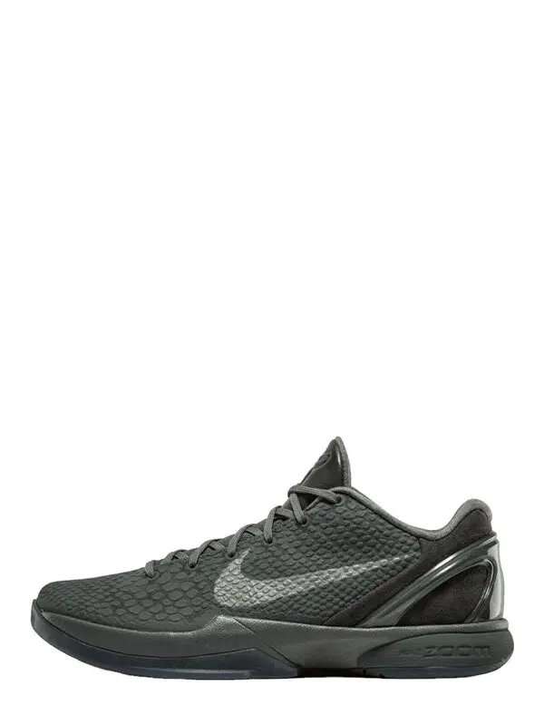 Nike Zoom Kobe 6 Low Top Sneakers - Grey/black