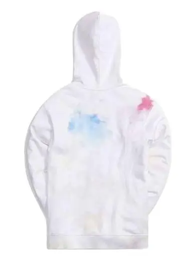 Kith Tie Dye Williams Iii Hoodie - White/red