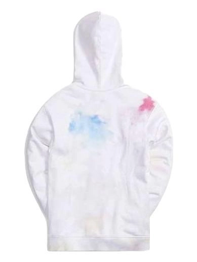 Kith Tie Dye Williams Iii Hoodie - White/red