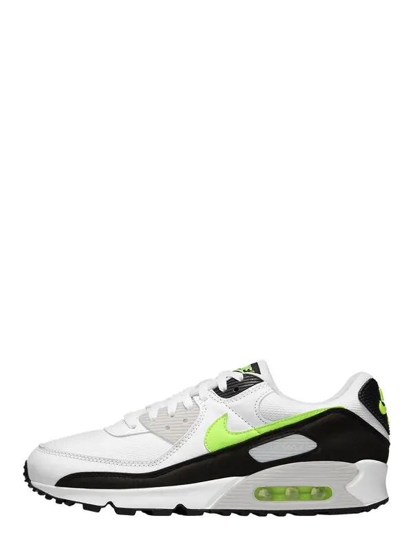 Nike Max 90 "white Hot Lime - White/black/green