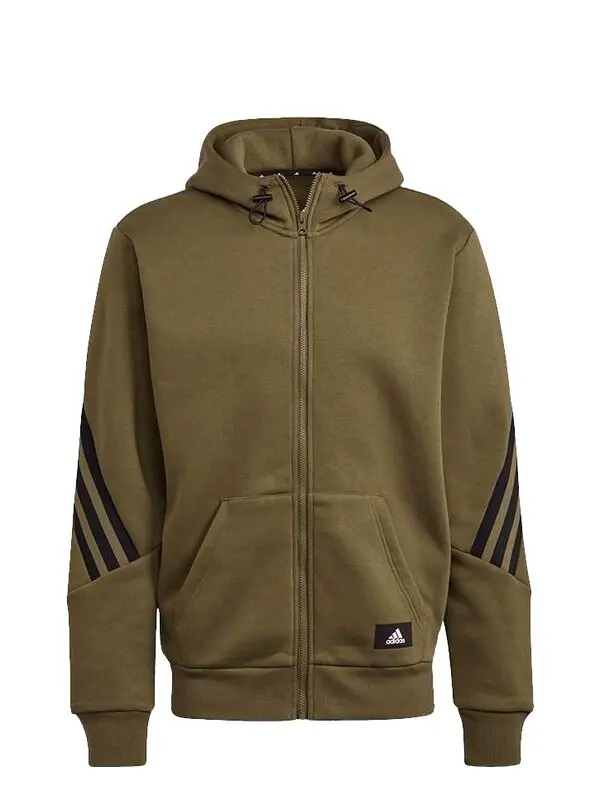 Adidas Fi Wtr Fz Stripe Sports Hooded Jacket - Default Color