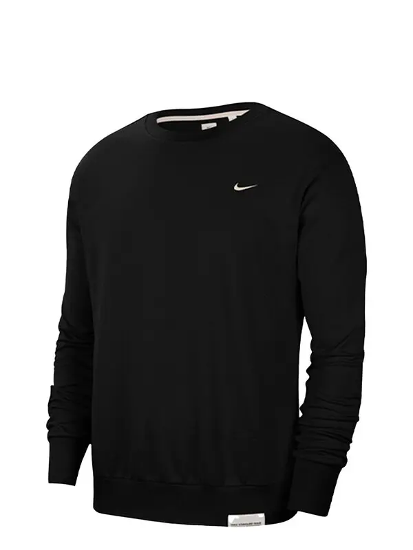 Nike Standard Issue Dri-fit Crew Neck Sweatshirt - Black