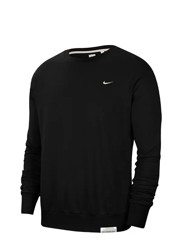 Nike Standard Issue Dri-fit Crew Neck Sweatshirt - Black