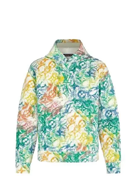 LOUIS VUITTON Suede Hoodie - Tan