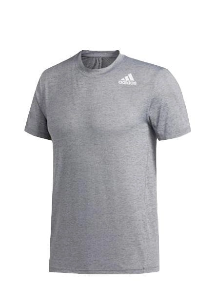 Adidas Training Sports Short Sleeve Tee 'light Grey - Light Gray