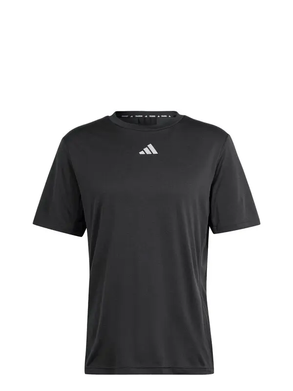 Adidas Hiit Workout 3-stripes Tee - Black