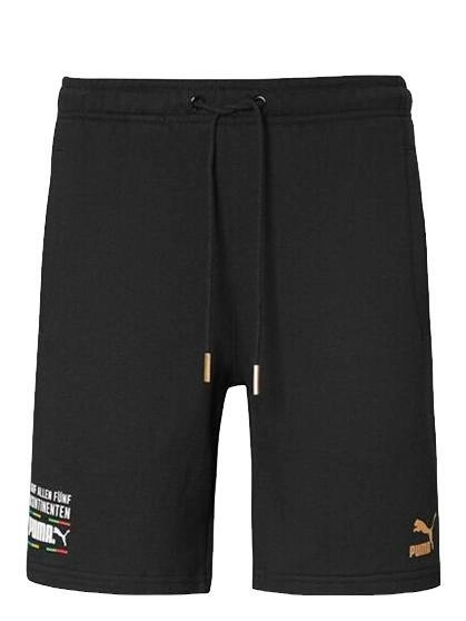 PUMA Tailored For Sport Worldhood Shorts - Black/white/orange