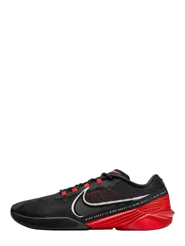 Nike React Metcon Turbo "bred" Athletic Sneakers - Black/red