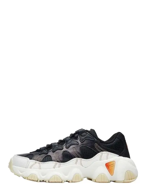 FILA Jagger Vintage Running Sneakers - Blackwhiteyellow