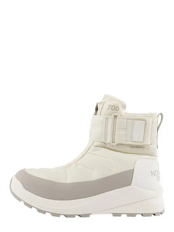 The North Face Nuptse Ii Strap Waterproof Boots - White/beige
