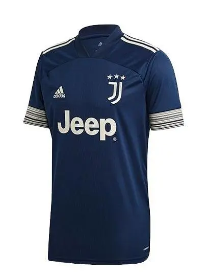 Adidas Juventus Away Fan Edition V-neck Sports Jersey - Dark Blue