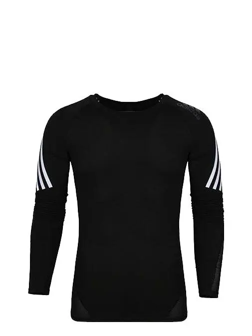 Adidas Ask Spr Ls 3s Training Long-sleeve Tee - Black