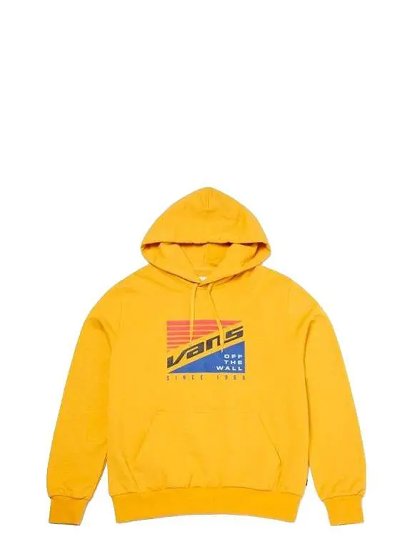 VANS Logo Printing Pullover Hoodie - Yellow