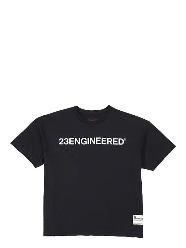 JORDAN 23 Engineered Sports Round Neck Short Sleeve T-shirt - Black