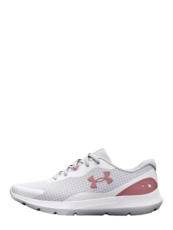 Under Armour Surge 3 Athletic Sneakers - White/pink Elixir