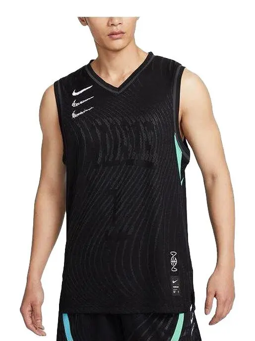 Nike Dri-fit Adv Basketball Jersey - Black/multi-color