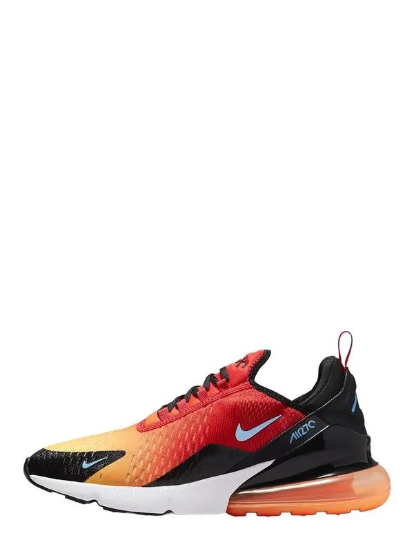 Nike Max 270 "sunset" Low Top Sneakers - Black/red