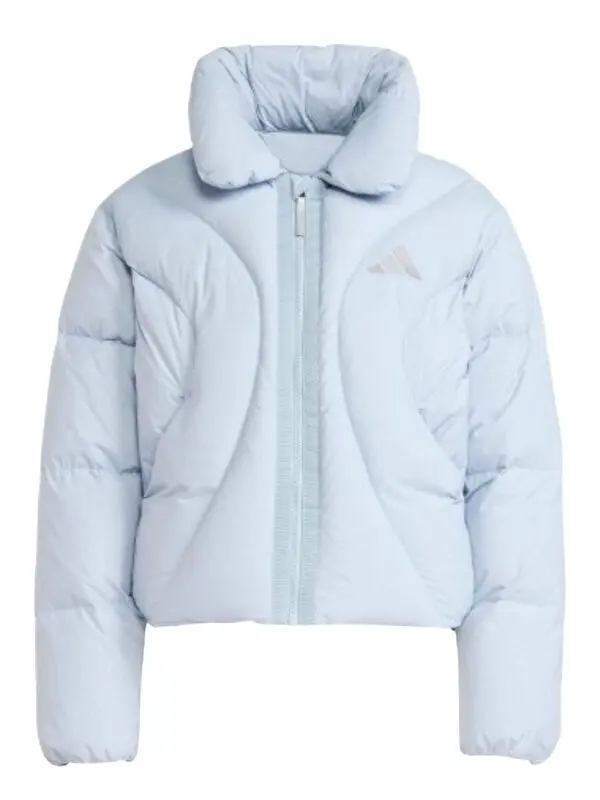 Adidas Cropped Down Jacket - Blue