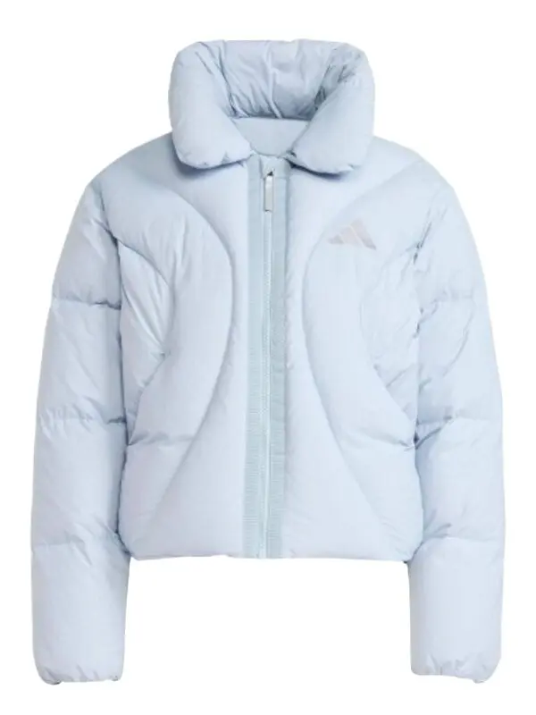 Adidas Cropped Down Jacket - Blue