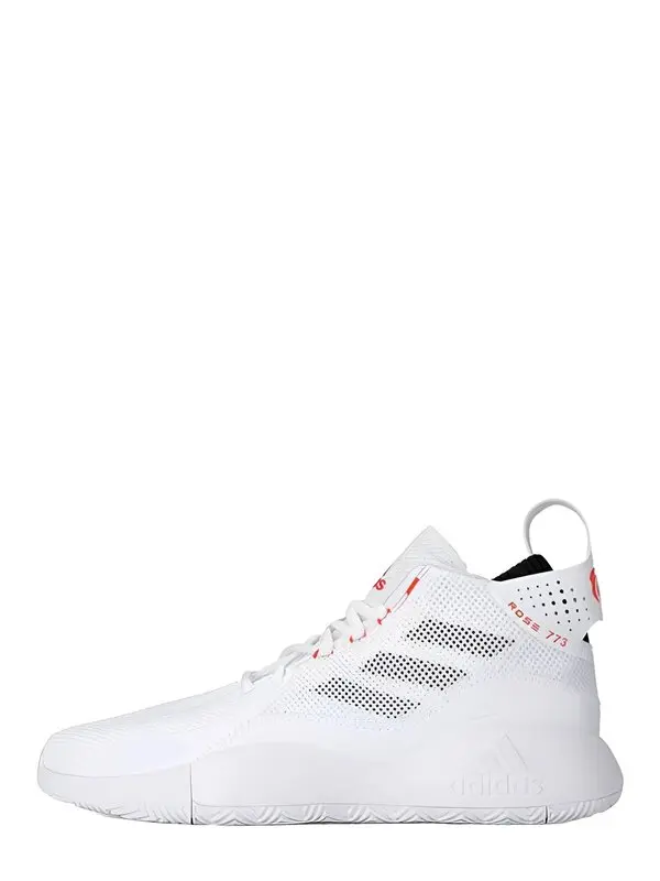 Adidas D Rose 773 2020 High Top Sneakers - White/orange