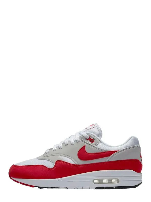 Nike Max 1 Og Anniversary 'red' Sneakers - White/red/grey