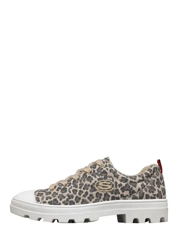 Sketchers Roadies Low-top Canvas Shoe - Gray