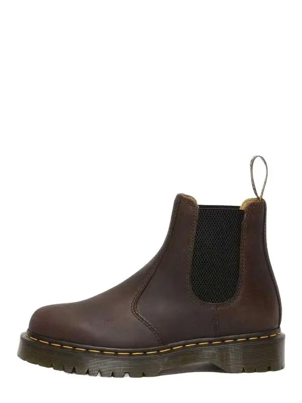 Dr. Martens 2976 Bex Crazy Horse Chelsea Boots - Dark Brown