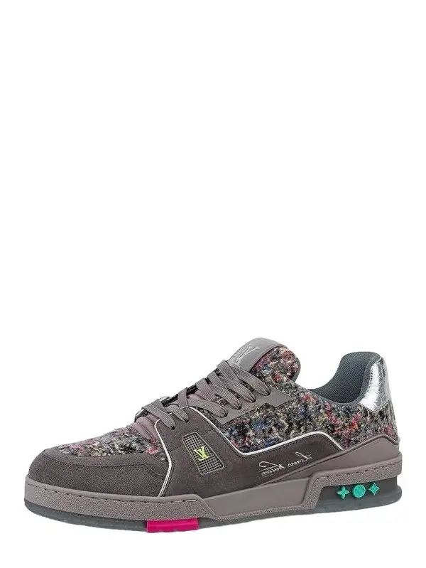 LOUIS VUITTON Trainers - Grey/silver/multi-color