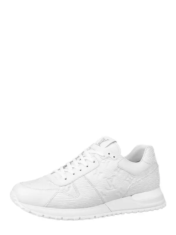 LOUIS VUITTON Run Away Sneakers Monogram And Epi - White