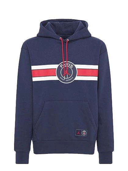 JORDAN Paris Saint-germain Team Logo Printed Hoodie - Default Color