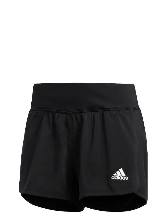 Adidas 2-in-1 Printed Running Shorts - Black