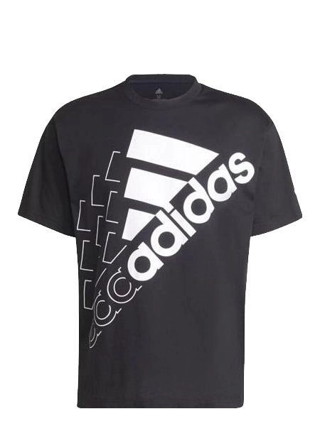 Adidas Graphic Print Short Sleeve T-shirt - Black