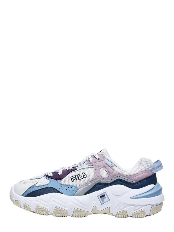 FILA Ray Tracer 2 Retro Sneakers - White/blue/pink
