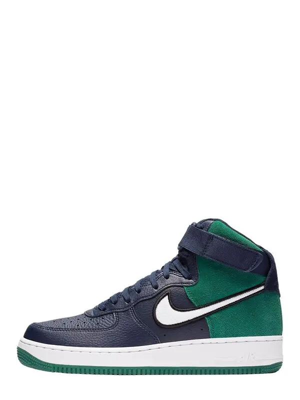 Nike Force 1 High Top Sneakers - Blue/green
