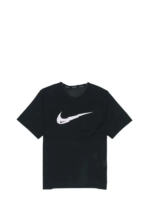 Nike Quick Dry Breathable Mesh Sports Short Sleeve - Black