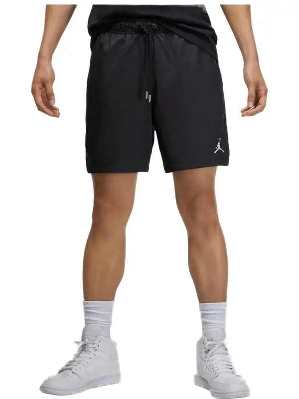 JORDAN Logo Print Straight Shorts - Default Color