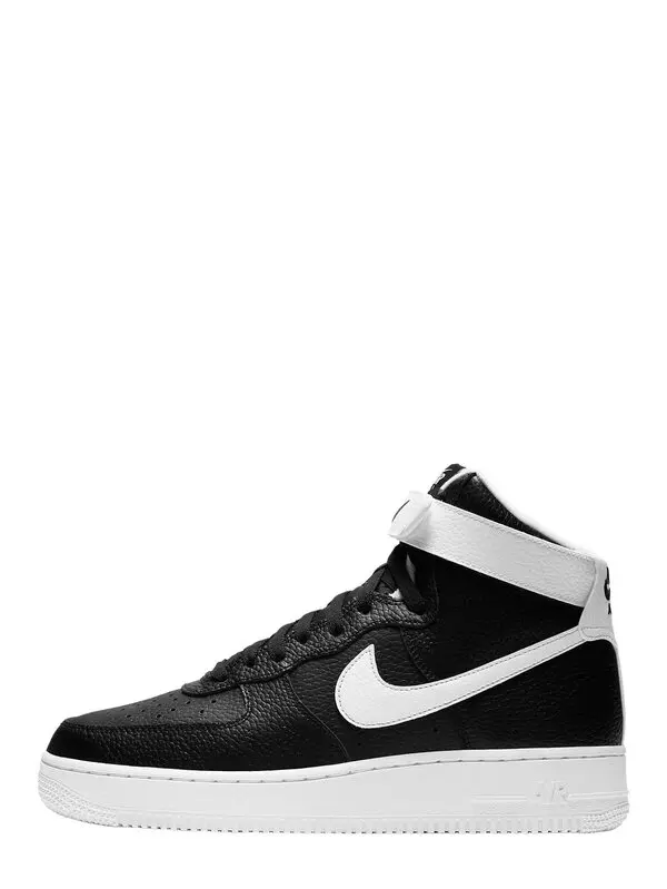 Nike Force 1 '07 High Top Sneakers - Black