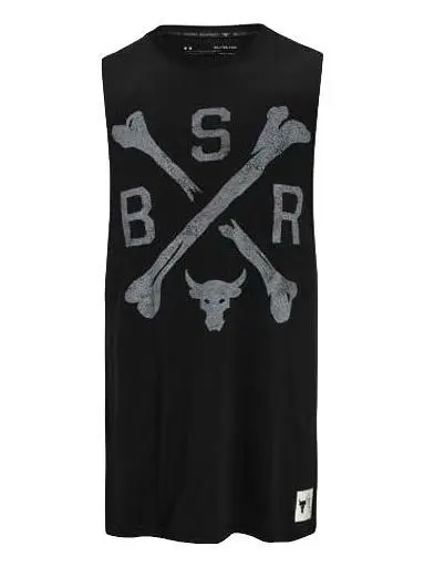 Under Armour Project Rock Bsr Tank Top - Black/grey
