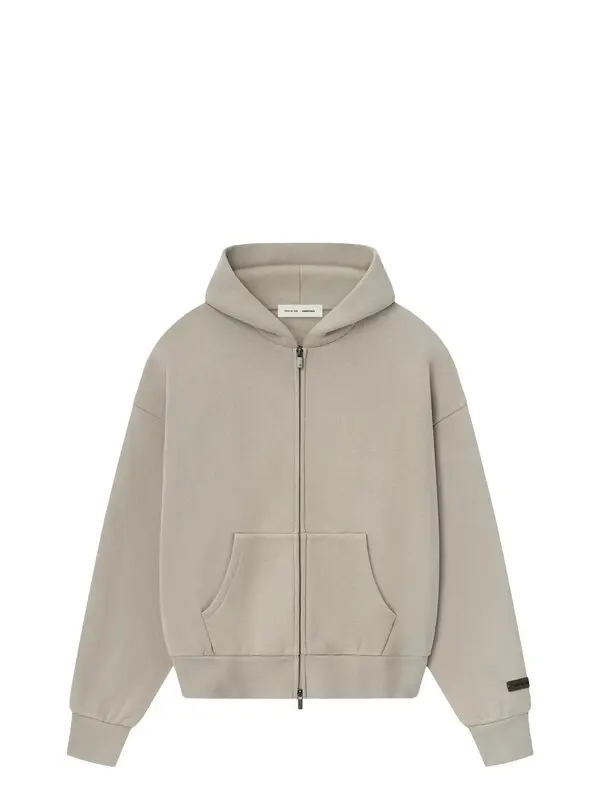 Fear Of God Classic Full Zip Hoodie - Timber