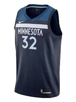 Nike Nba Towns Timberwolves Basketball Jersey - Dark Blue